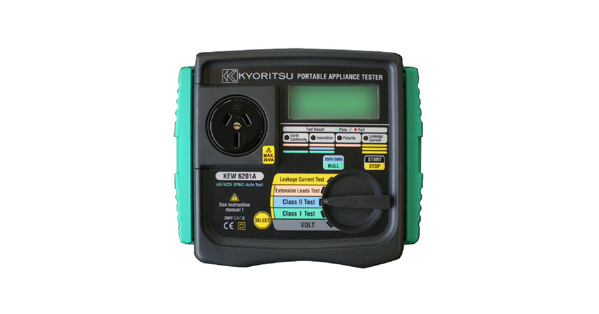 Kyoritsu 6201A Portable Appliance Tester Review