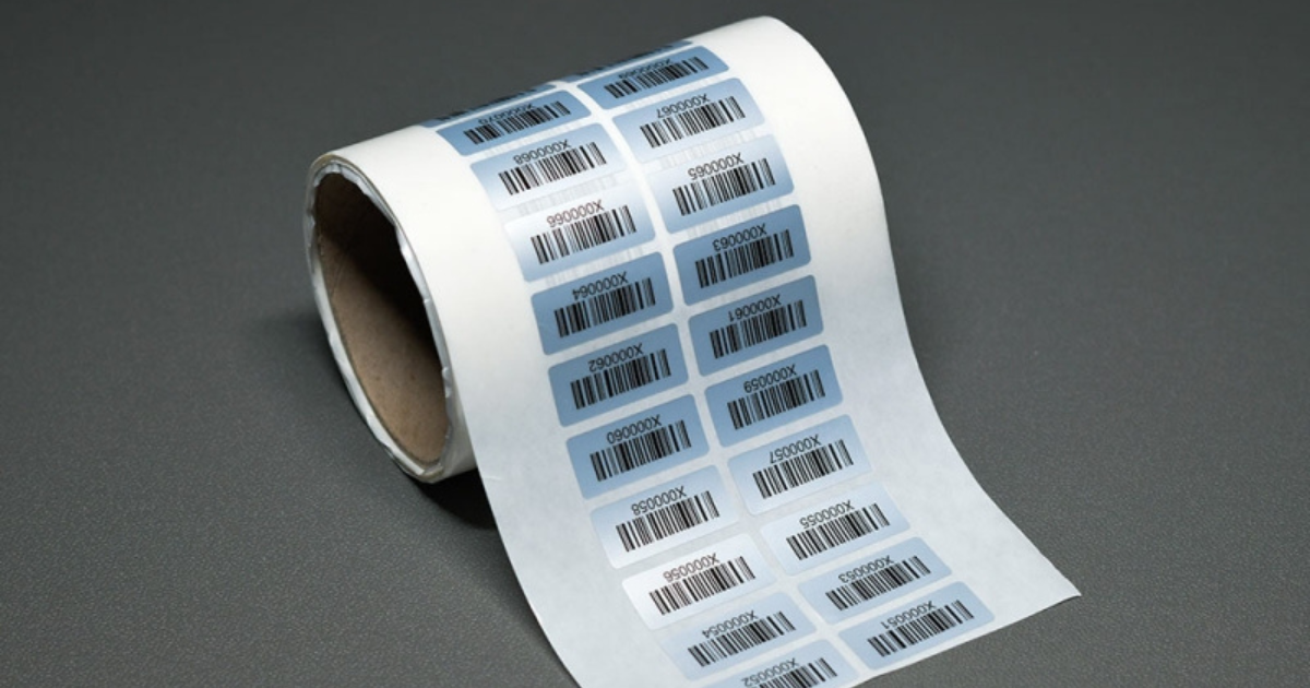 Barcode Asset Labels (40x20mm) | Appliance Testing Supplies